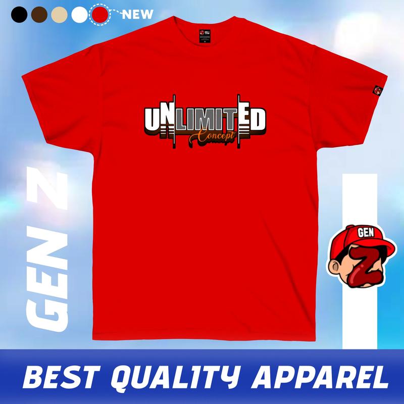 Unlimited- GenZ Clothing Premium Quality Shirt and Premium Print ...