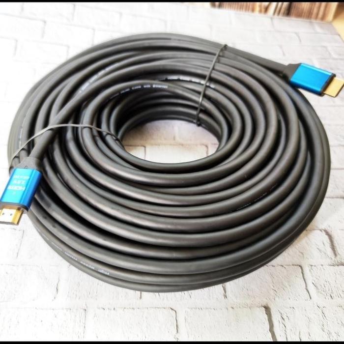 Jual KABEL HDMI 20M V.2.0 ULTRA HD 4K HIGH QUALITY / HDMI 20 METER ...