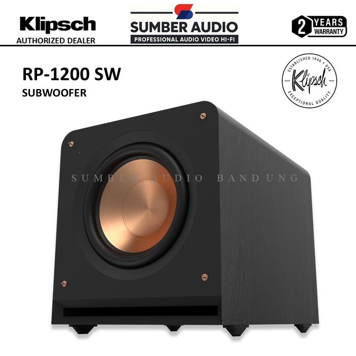 Jual Klipsch RP 1200 SW Subwoofer 400W RMS / 800W Peak - Kota Bandung ...