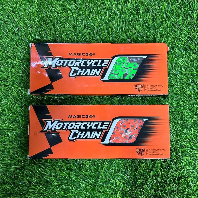 MAGIC BOY CHAIN 415H-132L GREEN / ORANGE /PINK - TikTok Shop Malaysia