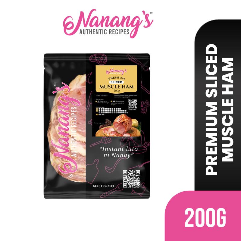 Nanangs Premium Sliced Muscle Ham 200g (High Quality Sliced Meat ...