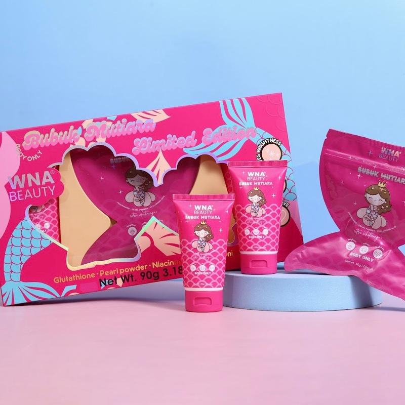 WNA BEAUTY X LIMITED EDITION BUBUK & CREAM MUTIARA (EXTRA WHITENING ...