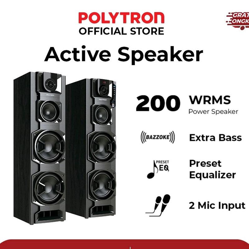 SPEAKER POLYTRON PAS 8E20 /PAS69 PAS 69 SPEAKER ACTIVE BLUETOOTH - Shop ...