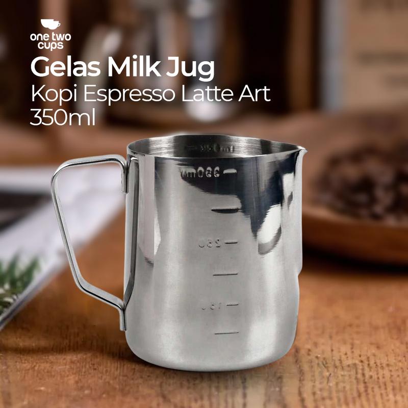 Gelas Susu Kopi Frothing Foam Milk Jug Espresso Latte Art - ZM078 ...