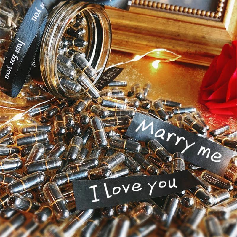 100pcs Expression Message Capsule /Message Capsule Valentine - TikTok ...