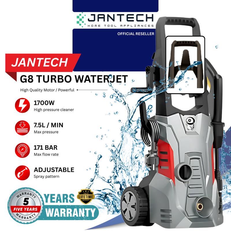 JANTECH KAW KAW PROMOTION 2024 NEW G7/G8 Turbo Waterjet High - TikTok Shop Malaysia