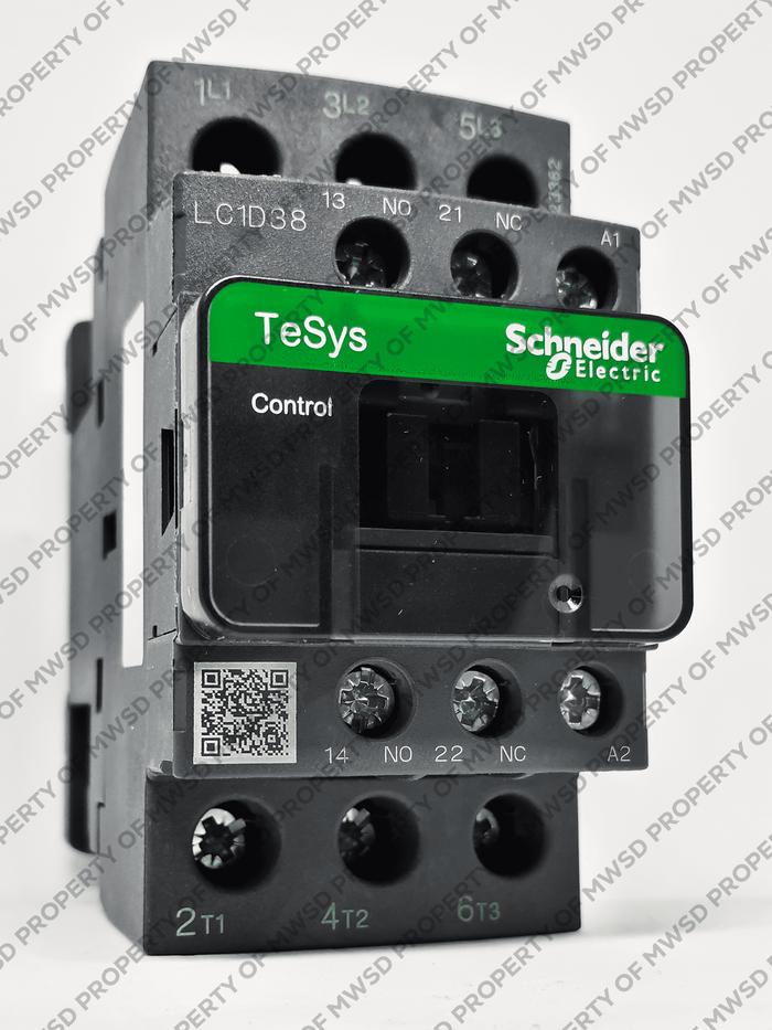 Jual SCHNEIDER CONTACTOR 38A AC3 18,5 KW COIL 24VAC LC1D38B7 - Jakarta ...