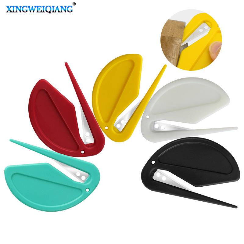 1pc/5pcs Plastic Mini Letter Opener Envelope Slitter Paper Cutter ...
