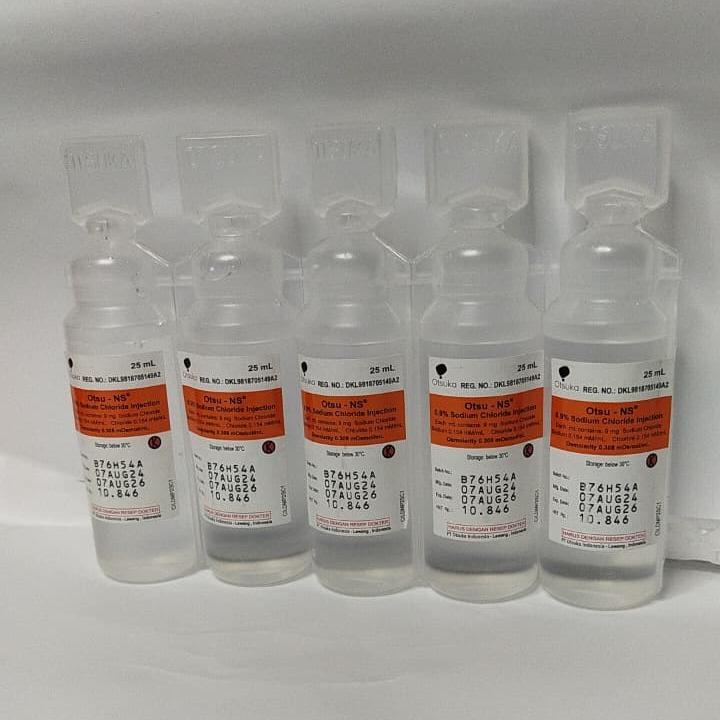NaCl 0.9% Infus 25 ml Natrium Chloride / Sodium Chloride Larutan Steril ...