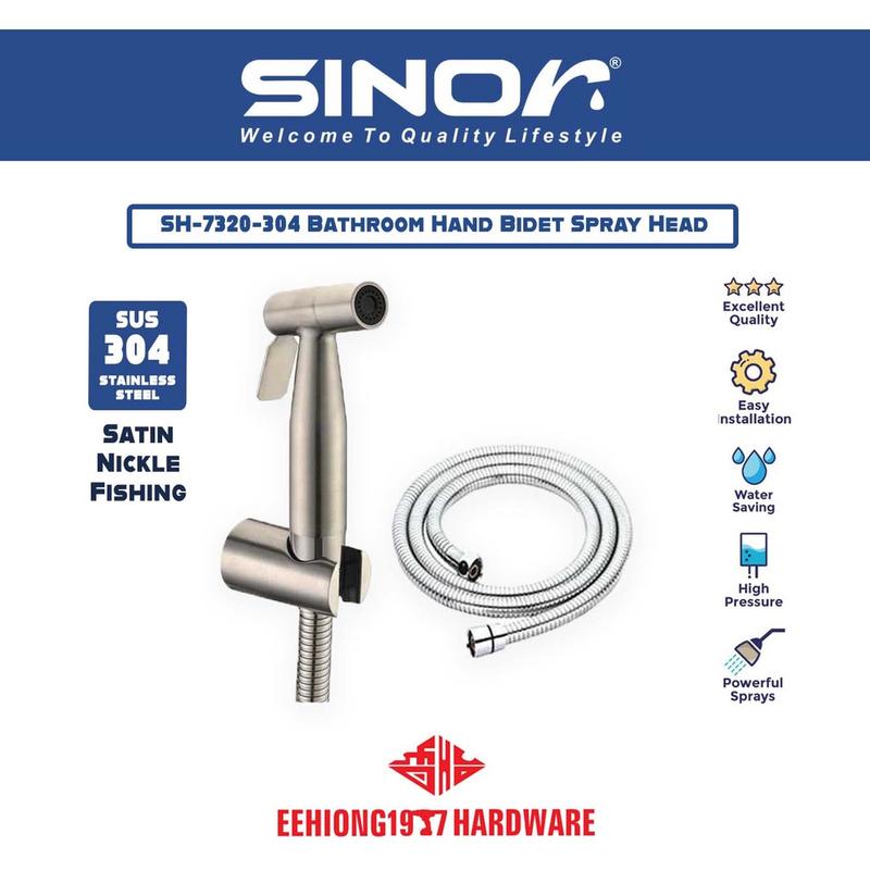 SINOR SH-7320-304 SUS304 STAINLESS STEEL BATHROOM HAND BIDET - TikTok ...