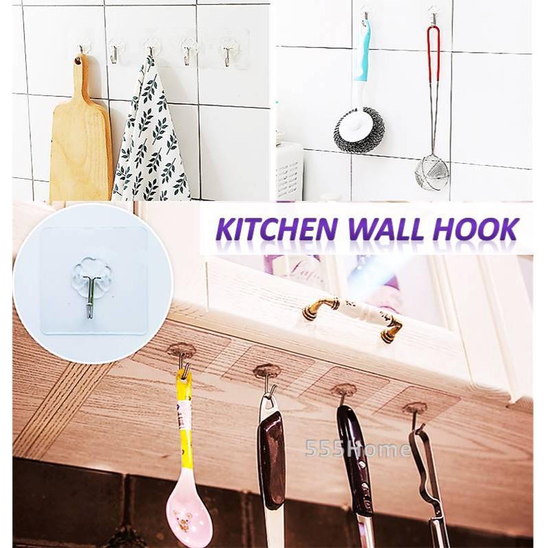 Kitchen Wall Hook / Clothes Cloth Hanger /Toilet Hangers /Mo - TikTok ...