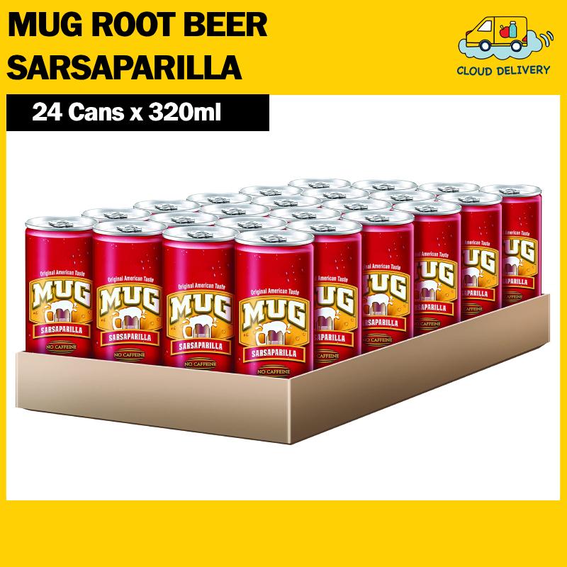 MUG Root Beer (24 x 320ml) - Sarsaparilla - TikTok Shop Singapore
