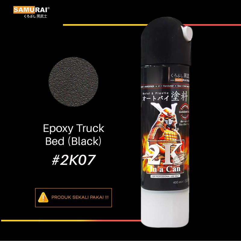 Epoxy 2K07 Samurai Paint - Hitam (Kulit Jeruk) Cat Semprot - Shop ...