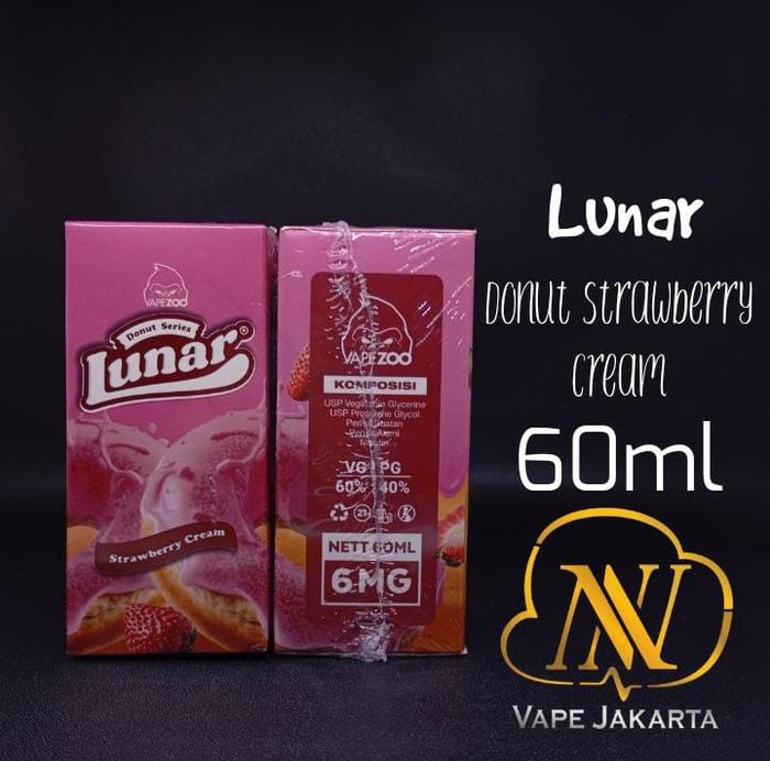 Jual Lunar Donut Strawberry 60ml by Vapezoo - 6mg - Jakarta Barat ...