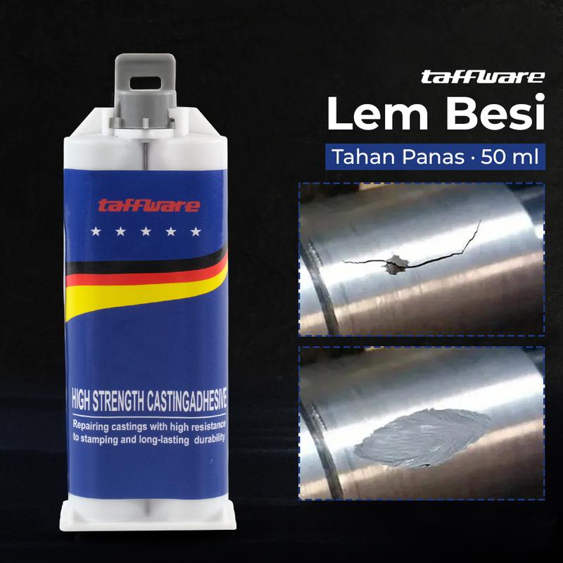 [TAMBAL PANCI BOLONG] Lem Besi Tahan Panas Glue Adhesive Industrial AB ...