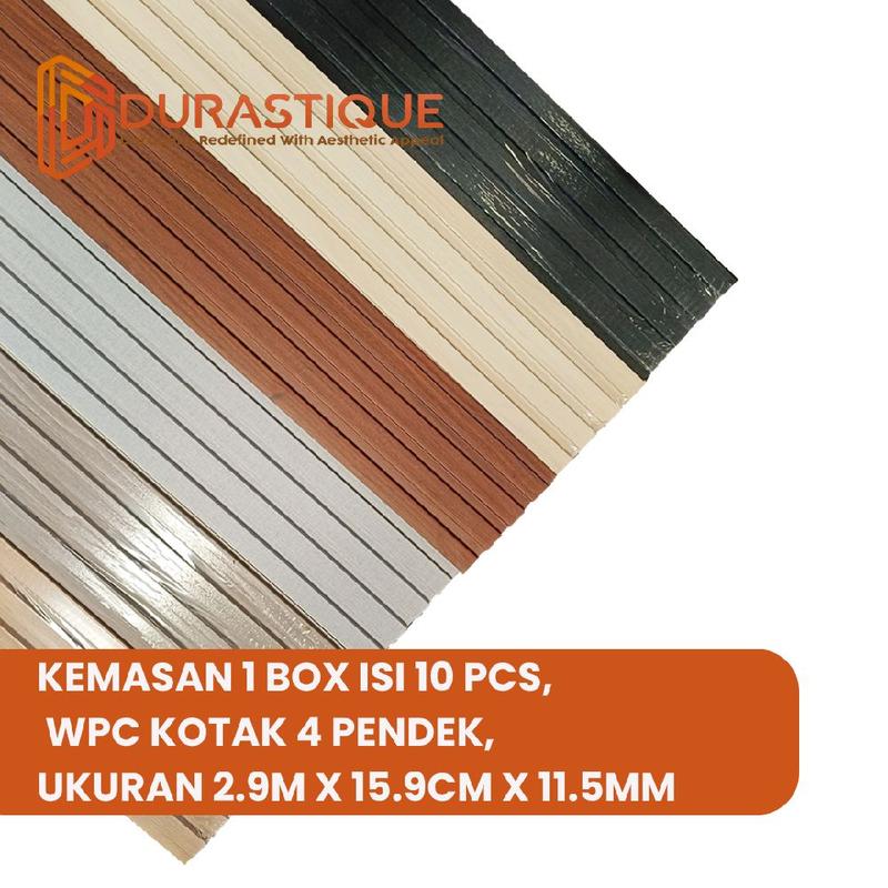 (Isi 10 PCS) Wood WPC Wall panel kotak ukuran 2.9M X 15.9CM - Shop ...