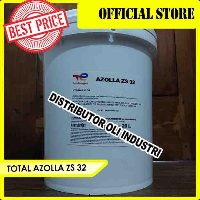 Jual TOTAL AZOLLA ZS 32 ( Oli Hidrolik AntiWear - Ready Stock ) - Kota ...