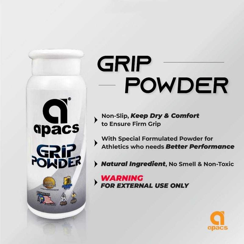 APACS GRIP POWDER- Anti Slip Non-Slip Grip Powder (100g) - TikTok Shop ...