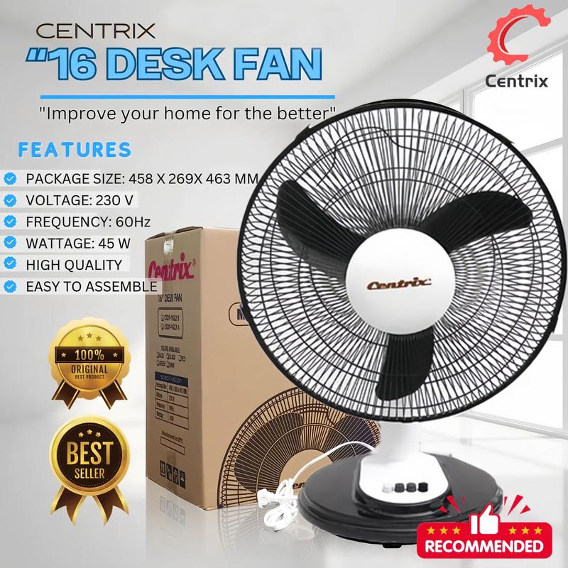 【BUY 1 TAKE 1 】Centrix 16 Inches Industrial Desk Fan High Quality ...
