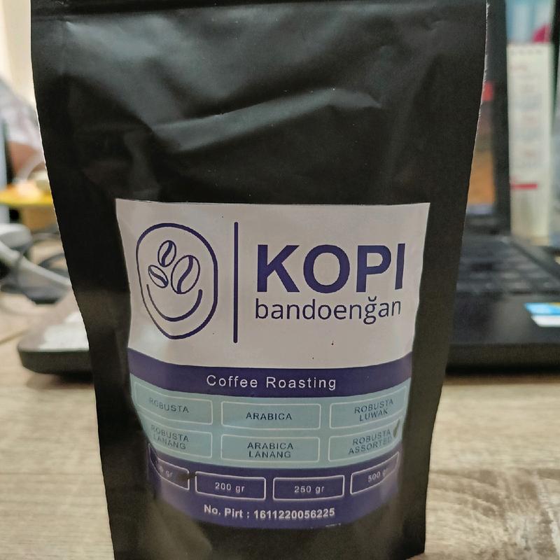 KOPI HITAM BANDOENGAN SEMARANG ROBUSTA ASSORTED Coffee Hitam Pahit ...