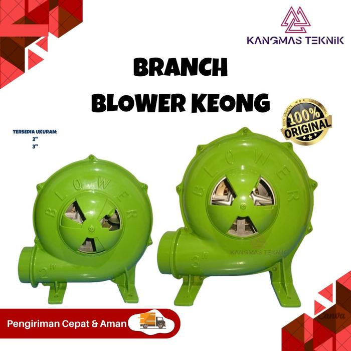Jual [BISA COD] Blower Keong 2" Inch - 3" Inch Branch-Bonchi Blower ...