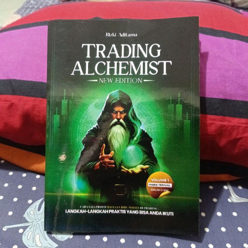 BUKU TRADING ALCHEMIST NEW EDITION BY RIZKY ADITAMA UKURAN SESUAI ...