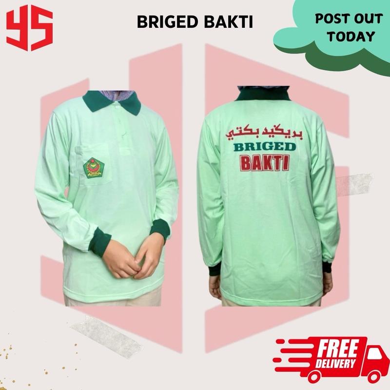 Tshirt Briged Bakti / Uniform Briged Bakti / Cotton / Size 36-50 ...