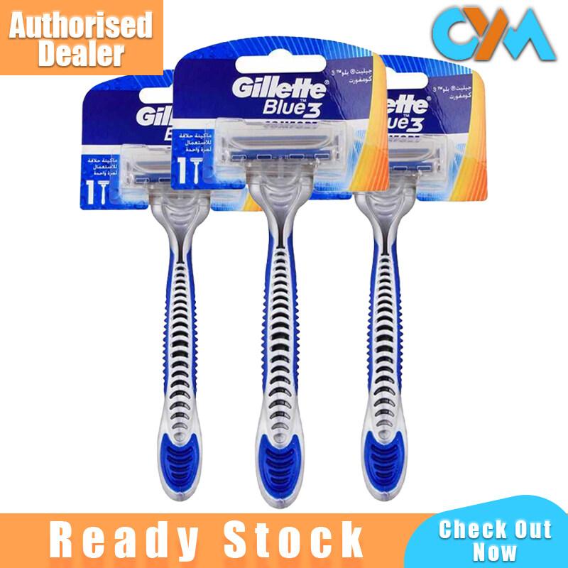 Gillette Blue 3 Travel Size Razor With Shaving Gel 1pc Razor - TikTok ...