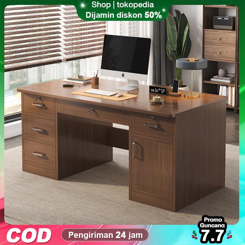 Meja Kantor Meja Komputer Meja Staf Meja Kerja Minimalis Mej - Shop ...