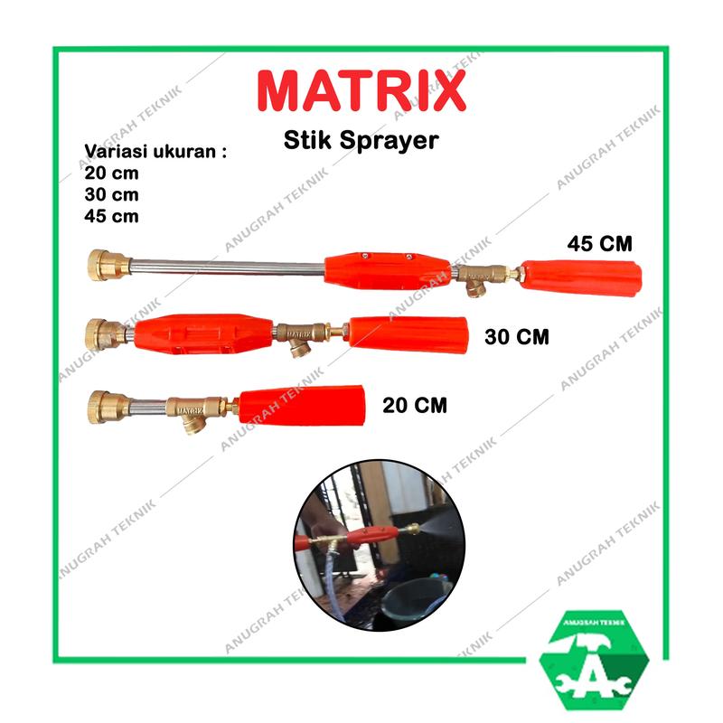 MATRIX Stik Sprayer Lurus 20 cm 30 cm 45 cm - Stick Semprota - Shop ...