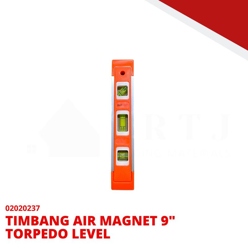 TIMBANG AIR MAGNET 9` TORPEDO LEVEL - GTL09 - TikTok Shop Malaysia