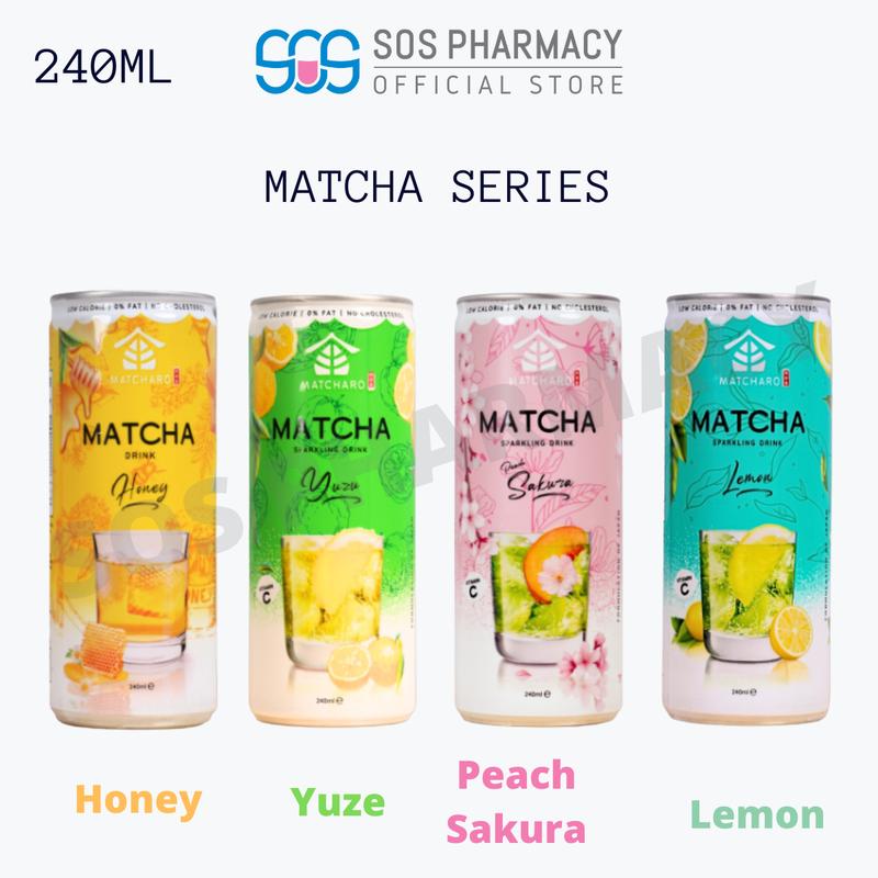 MATCHARO Matcha Series Drinks (240ml /1Can) Juice - TikTok Shop Malaysia