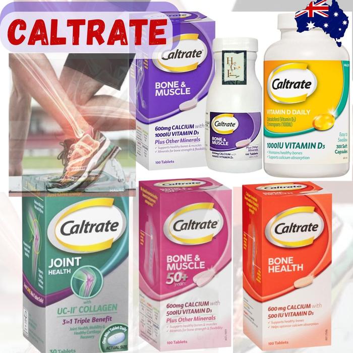 Jual Caltrate Bone & Muscle Health Calcium, vit D 100 tablet - Kota ...
