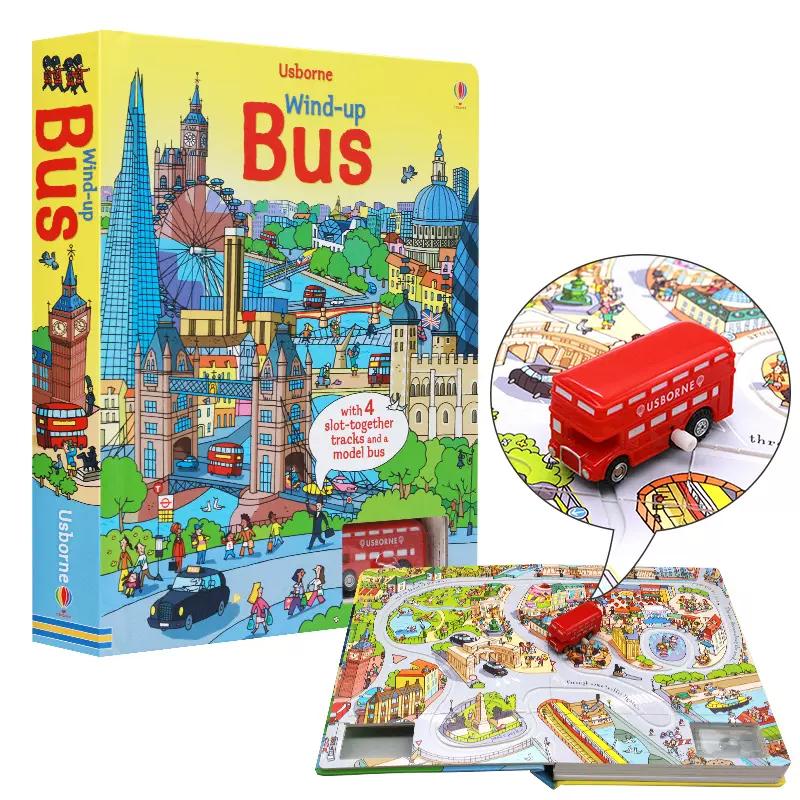 Usborne Wind-up Book. Bus/Plane/Train/Digger/Car/Fire Engine/Pirate ...
