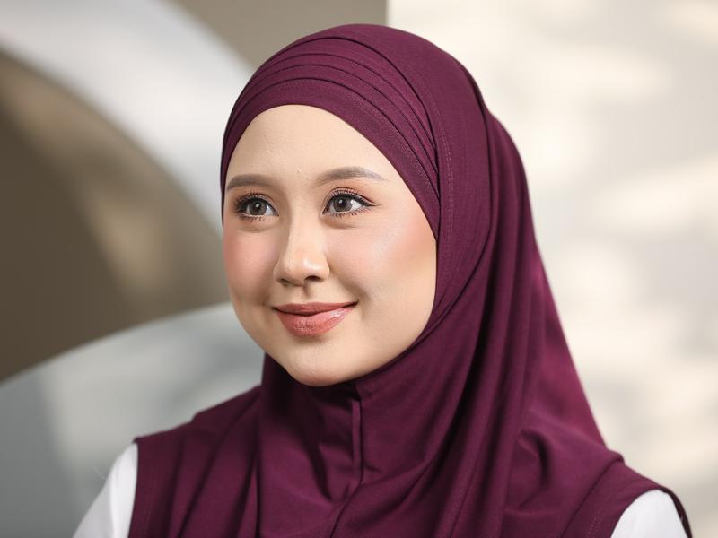 TUDUNG SYRIA PLEATED MOSCREP Ironless Hijab - TikTok Shop Malaysia