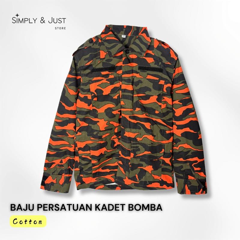 Baju Uniform Kadet Bomba/ Baju Celoreng/Uniform Persatuan Kadet ...