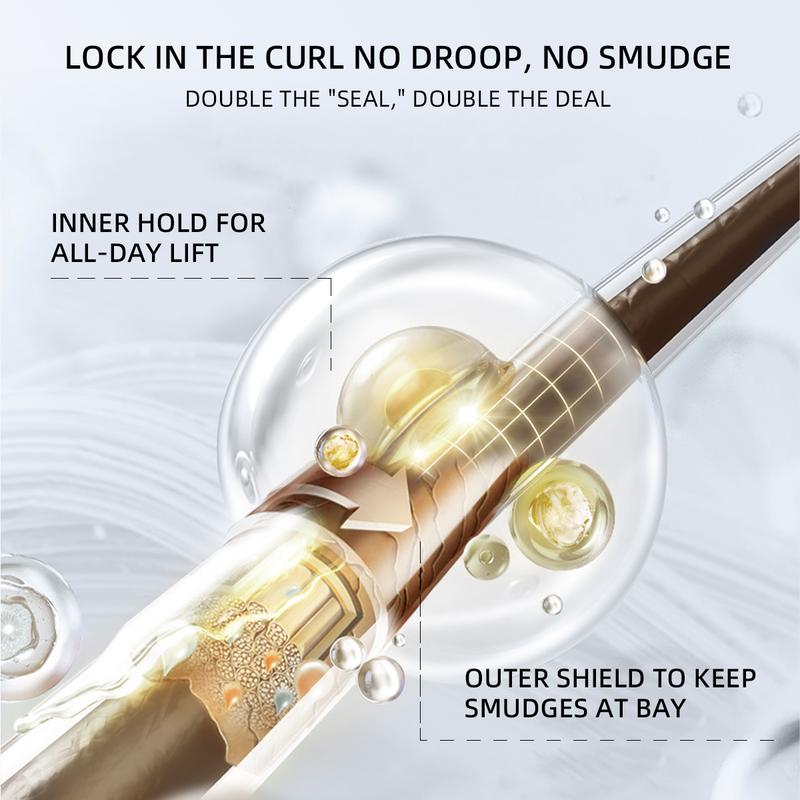 JMCY 3-in-1 72H Long-Lasting Volumizing Mascara + Sculpted Brow ...