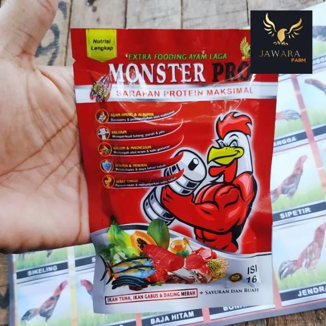 Monster Pro Multivitamin untuk ayam jago ECERAN - Shop | Tokopedia