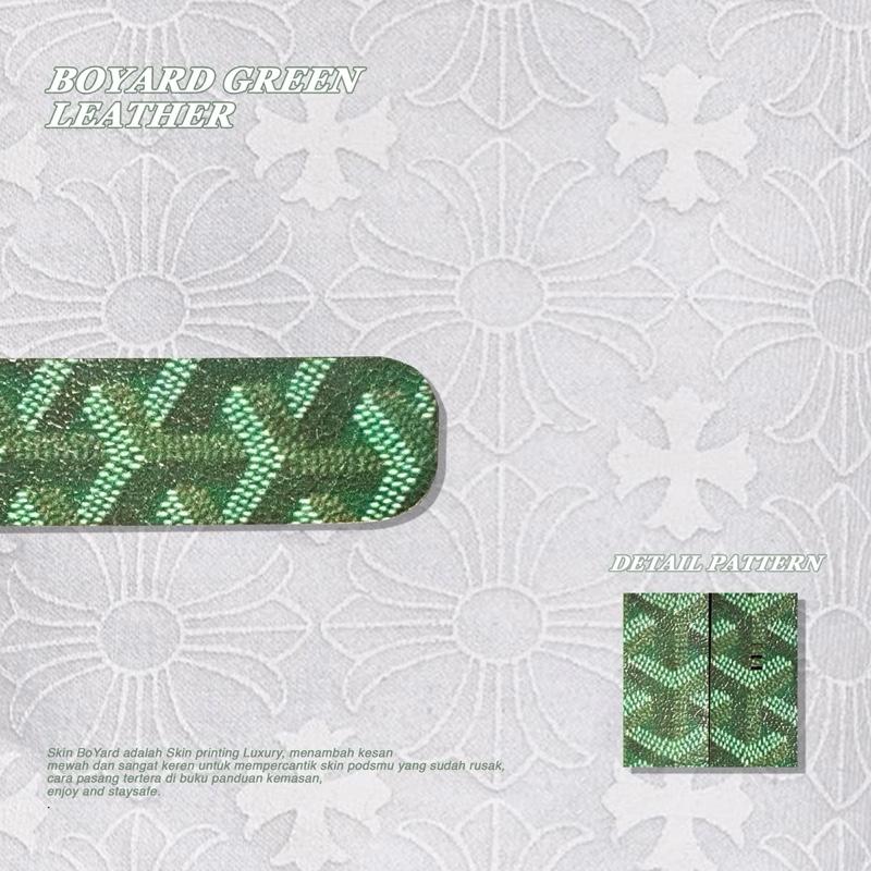 TIMELESSSTUDIOS | Skin leather boyard green skin sticker - Shop | Tokopedia