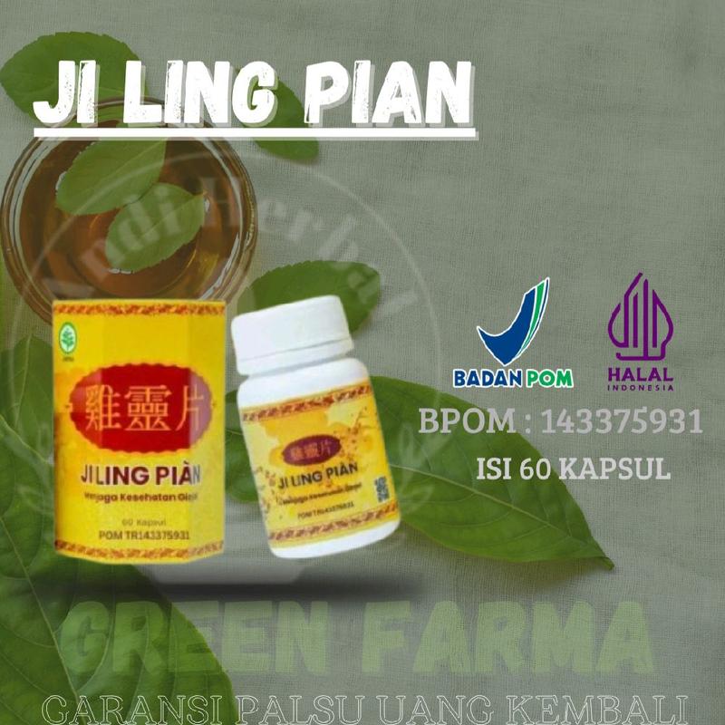 JI LING PIAN ORIGINAL OBAT HERBAL MEMBANTU ATASI INFEKSI SALURAN KEMIH ...