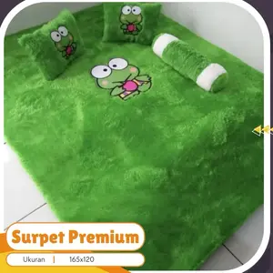 Surpet Bulu Karakter Ukuran 165x120 Bonus 2 Bantal 1 Guling Ukuran ...