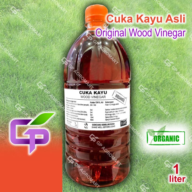 [ORGANIK] 1L Cuka Kayu Asli / Original Wood Vinegar - TikTok Shop Malaysia