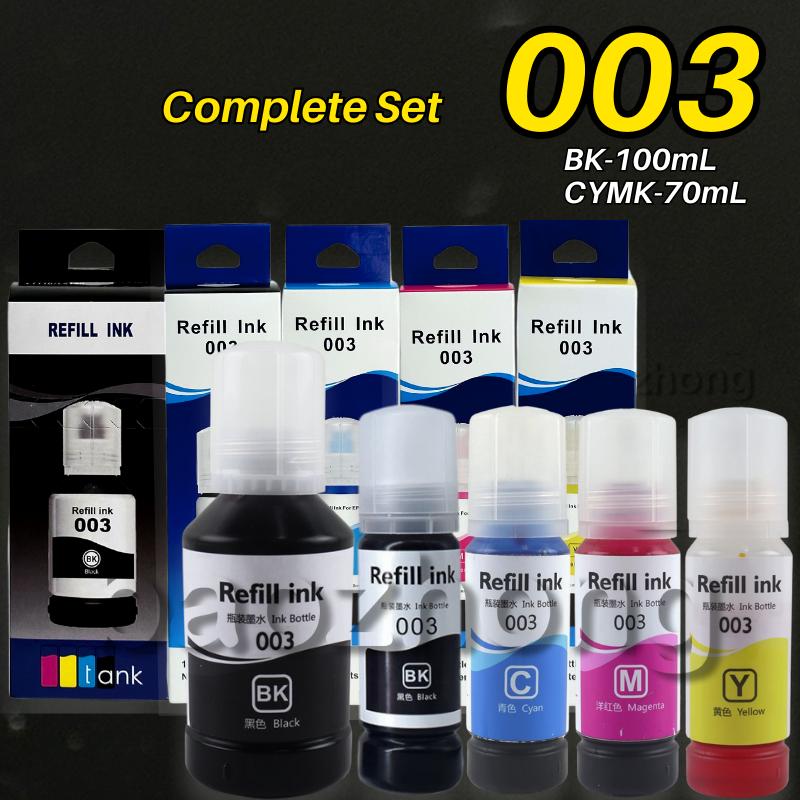 003 Refill Ink for L3110 L3210 L1110 L1250 L3210 L3216 L3116 - TikTok Shop Philippines