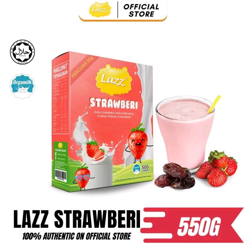 Lazz Strawberry Orgamilk 550g 100% Authentic on Official Store - TikTok ...