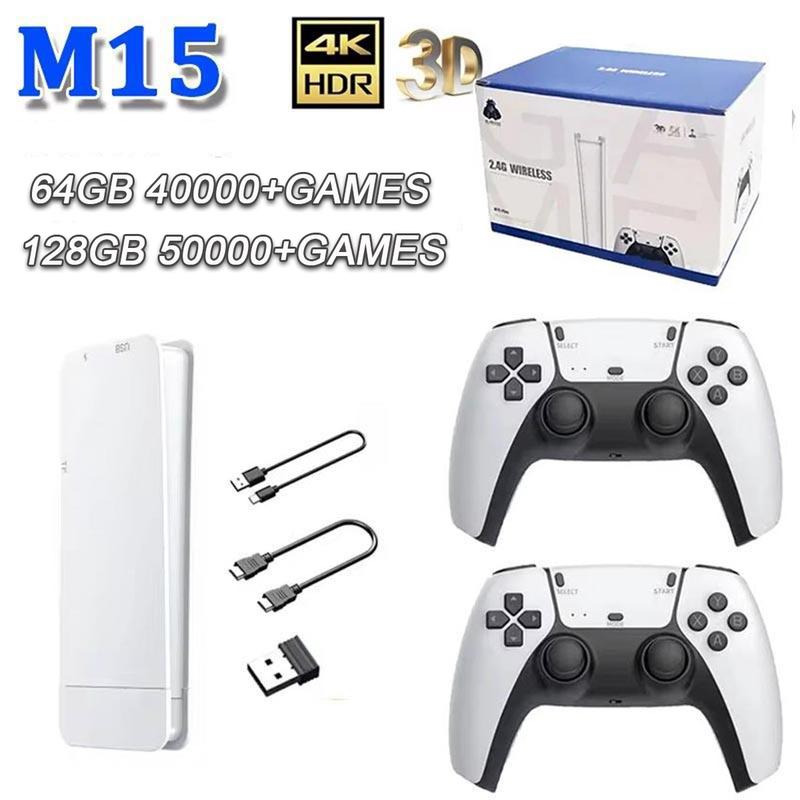 M15 Game Stick 128G 4K HD TV Video Game Console Built-in 30000 - TikTok ...