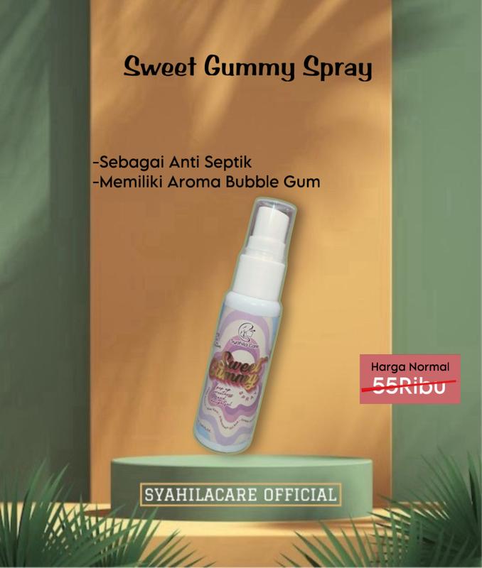 Spray GUMMY Rasa Permen Karet - Kewanitaan - Shop | Tokopedia