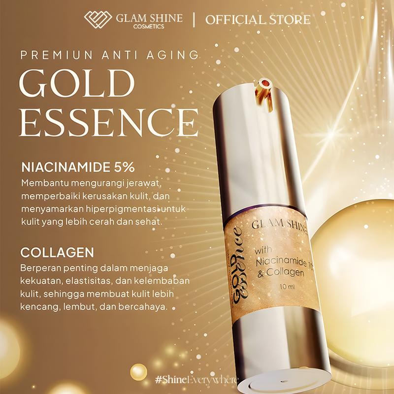 [SPECIAL LIVE SALE] GLAMSHINE Premium Anti Aging GOLD ESSENCE - Shop ...
