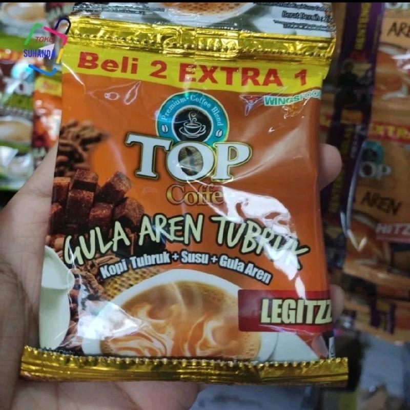 TOP Coffee Gula Aren Tubruk (15 sachet) - Shop | Tokopedia