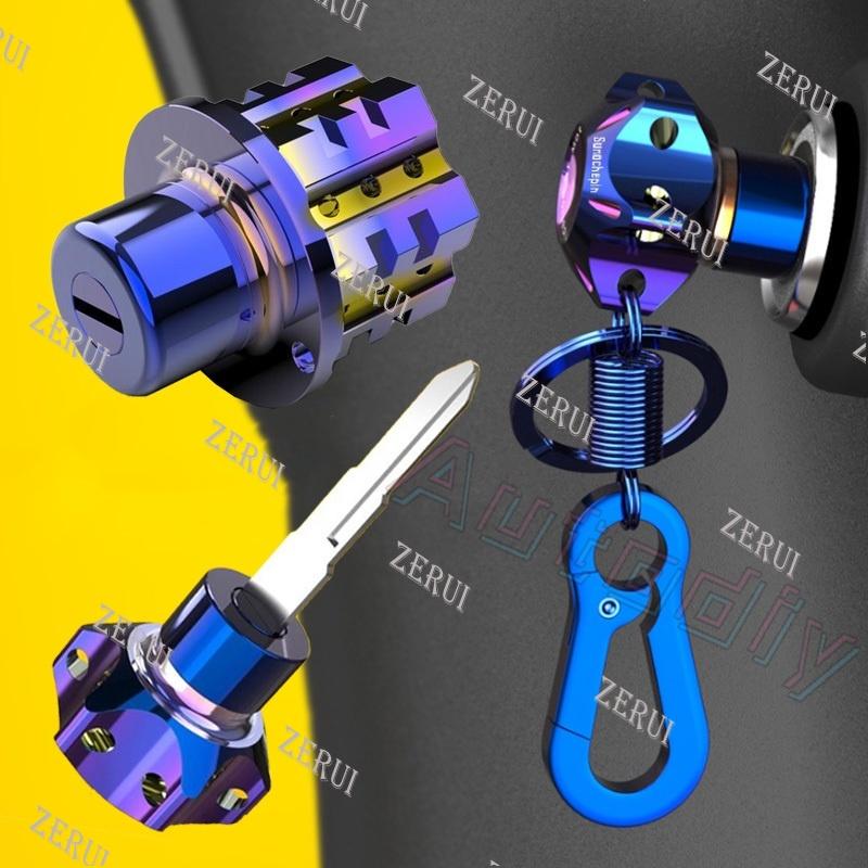 ZR For Universal Motorcycle CNC Modified Key Cover CNC Key Bit - TikTok ...