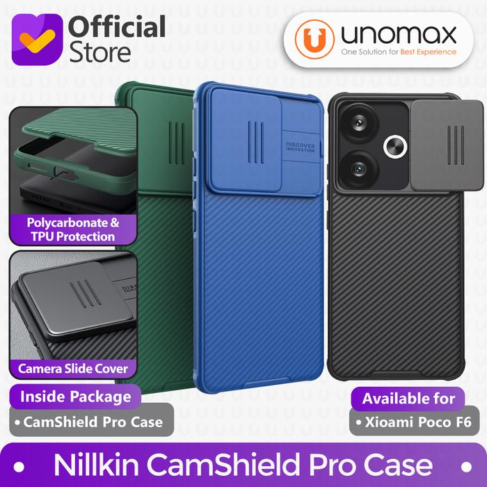 Promo Case Compatible With Xiaomi Poco F6 Nillkin CamShield Pro Camera ...